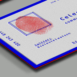 How to Make Your Own Business Cards with Stamps - theStampmaker.com