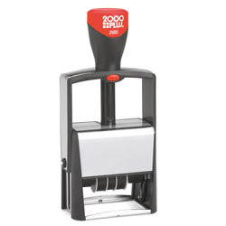 Chunky Heels Cosco Red Ink Stamp Pad - 2000 Plus No.1 Re-inkable Felt Pad 4.25x2.75 Inches Re ...