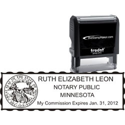 Minnesota Trodat Notary Stamp
