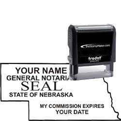 Nebraska Notary Stamp (Trodat 4915)