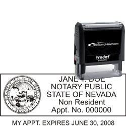 Nevada Trodat 4915 Self-Inking Notary Stamp