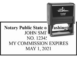 Washington Trodat Notary Stamp