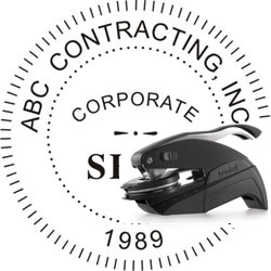 Embosser Stamp & Embossers: Custom Desktop or Pocket Embossers