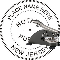 New Jersey Trodat Notary Stamp
