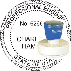 Utah Pre-Inked Engineer Stamp