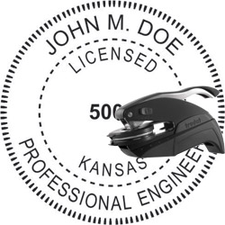 Kansas Pocket Engineer Seal