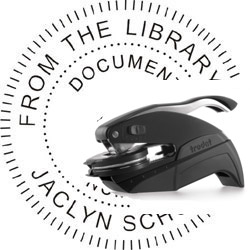 Pocket Embosser with Your Text | Personalized Embosser