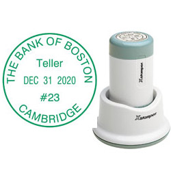 XStamper Round Date Stamp