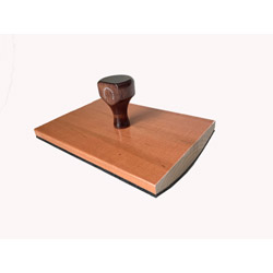 Design a Custom Wood Rubber Stamp L5" x H5.5" | The StampMaker