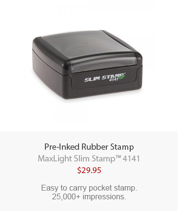 Handmade by Stamp - Custom Rubber Stamps